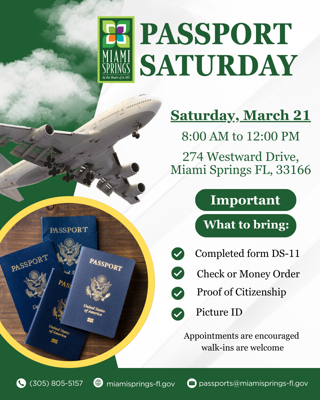 Passport Saturday - Extended Passport Office Hours - March 21, 2026 ...