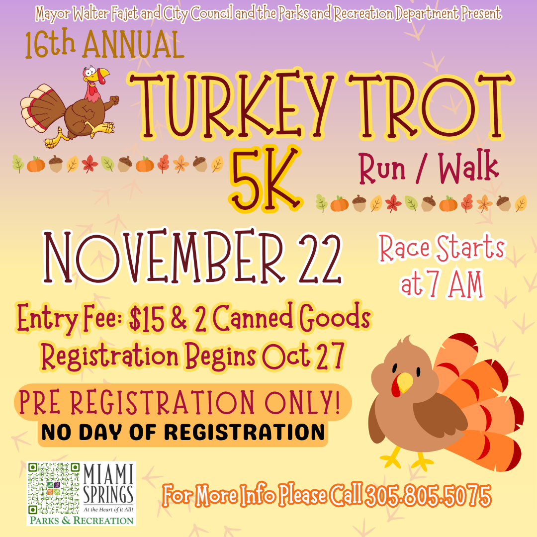 Turkey Trot 2025 | Miami Springs FL