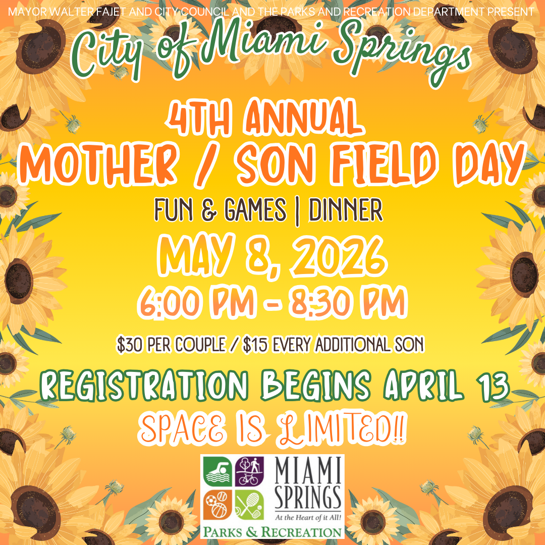 Clone of Mother and Son Field Day | Miami Springs FL